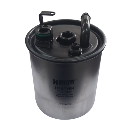 FILTRO COMBUSTIVEL C/ENTRADA P/SENSOR - HENGST MB - na Anchieta Peças