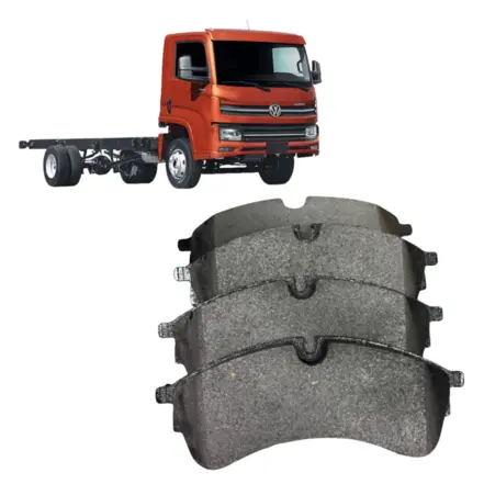 PASTILHA DE FREIO DIANTEIRO VW MAN NOVO DELIVERY COBREQ - COBREQ - na ...