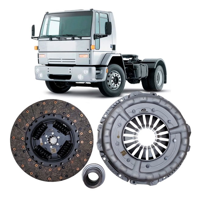 KIT EMBREAGEM FORD CARGO 3224 (380mm COM SISTEMA DE PRÉ AMORTECIMENTO)