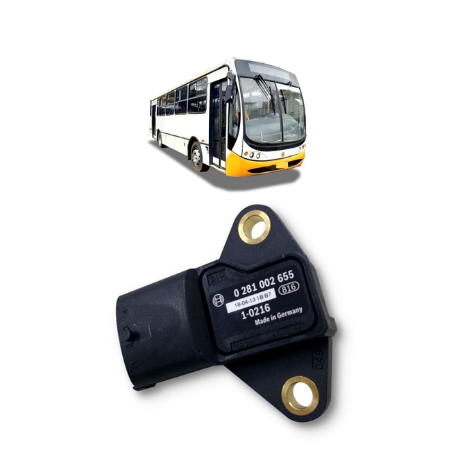 SENSOR DE PRESSÃO ÔNIBUS VW MAN EURO V 2012/...