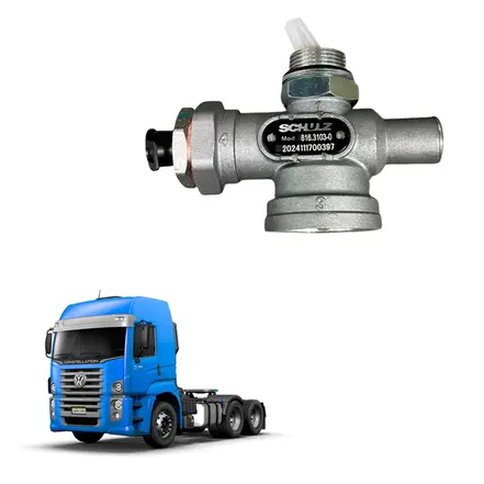VALVULA DRENAGEM AUTOMATICA MB SCANIA VW SCHULZ - SCHULZ - na Anchieta ...