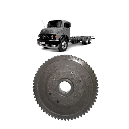 ENGRENAGEM COMANDO COM AVANCO BBA INJETORA MB 1118