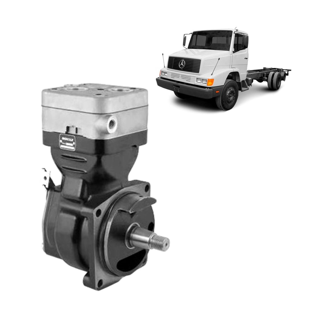 COMPRESSOR AR MERCEDES BENZ 1418