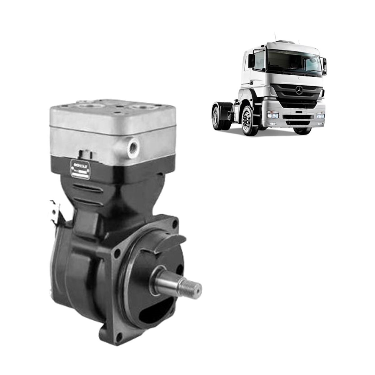 COMPRESSOR AR MERCEDES BENZ AXOR 1933