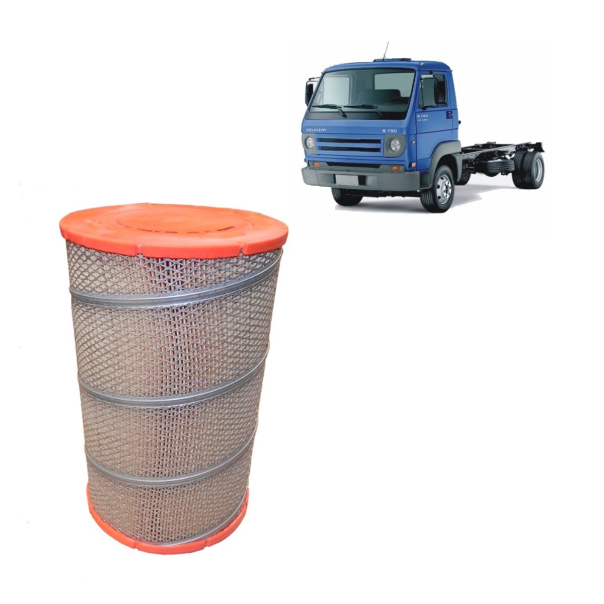 FILTRO DE AR S/ ELEMENTO VW DELIVERY 9-160 10-160