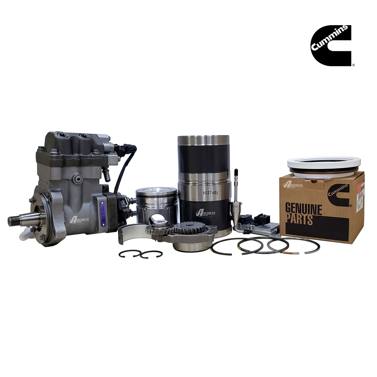 BUCHA TRASEIRA BLOCO 59.38MM ORIGINAL CUMMINS - CUMMINS - na Anchieta Peças